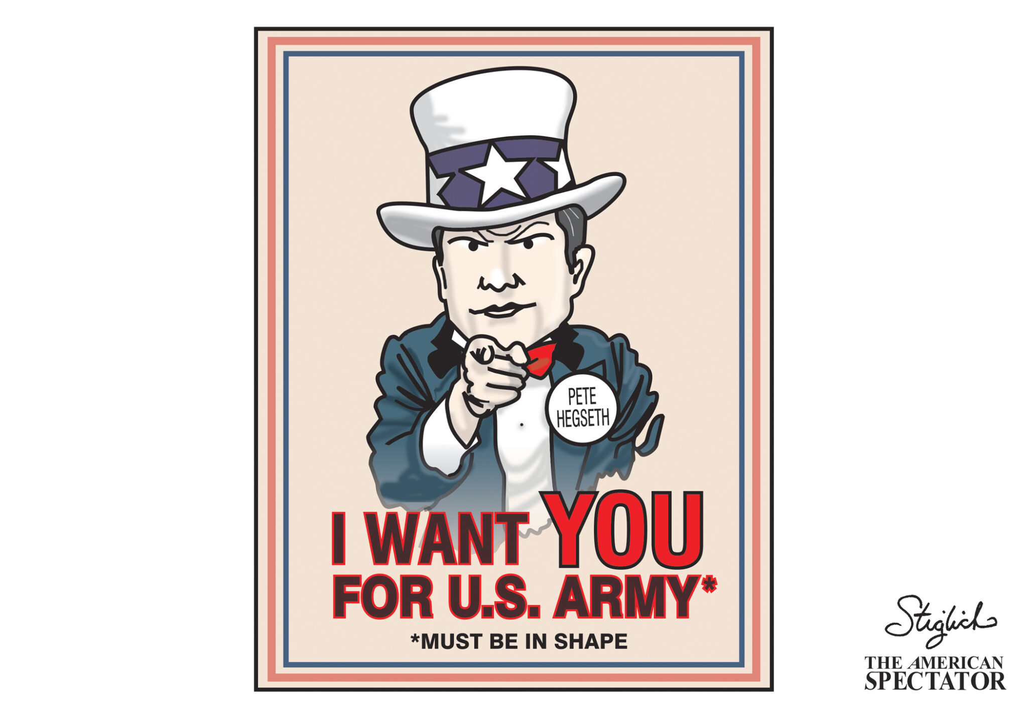 Pete Hegseth: Shape Up | The American Spectator | USA News and Politics
